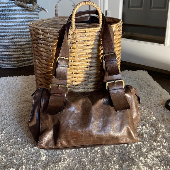 Perlina | Bags | Perlina Leather Tote | Poshmark